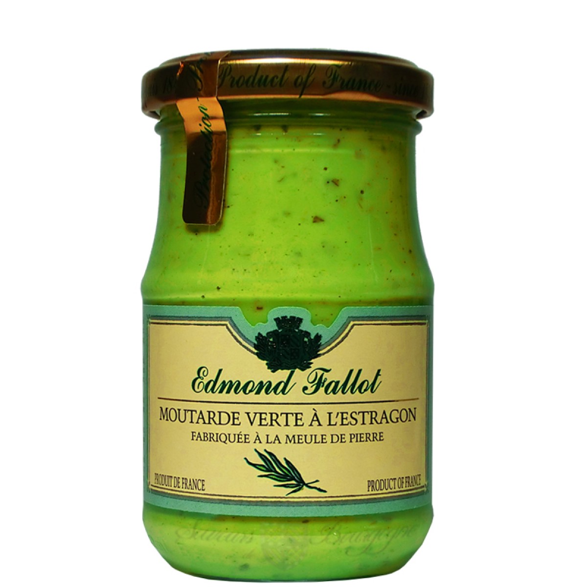Moutarde verte à l'estragon 210g Fallot - Moutarde - Saveurs de ...