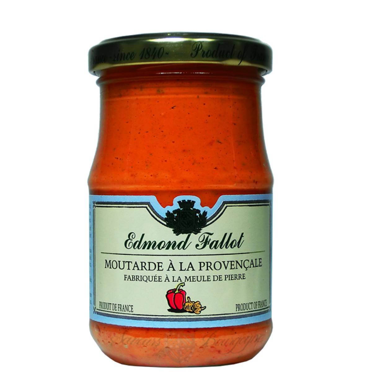 Moutarde Provençale 210g Fallot - Moutarde - Saveurs de Bourgogne ...