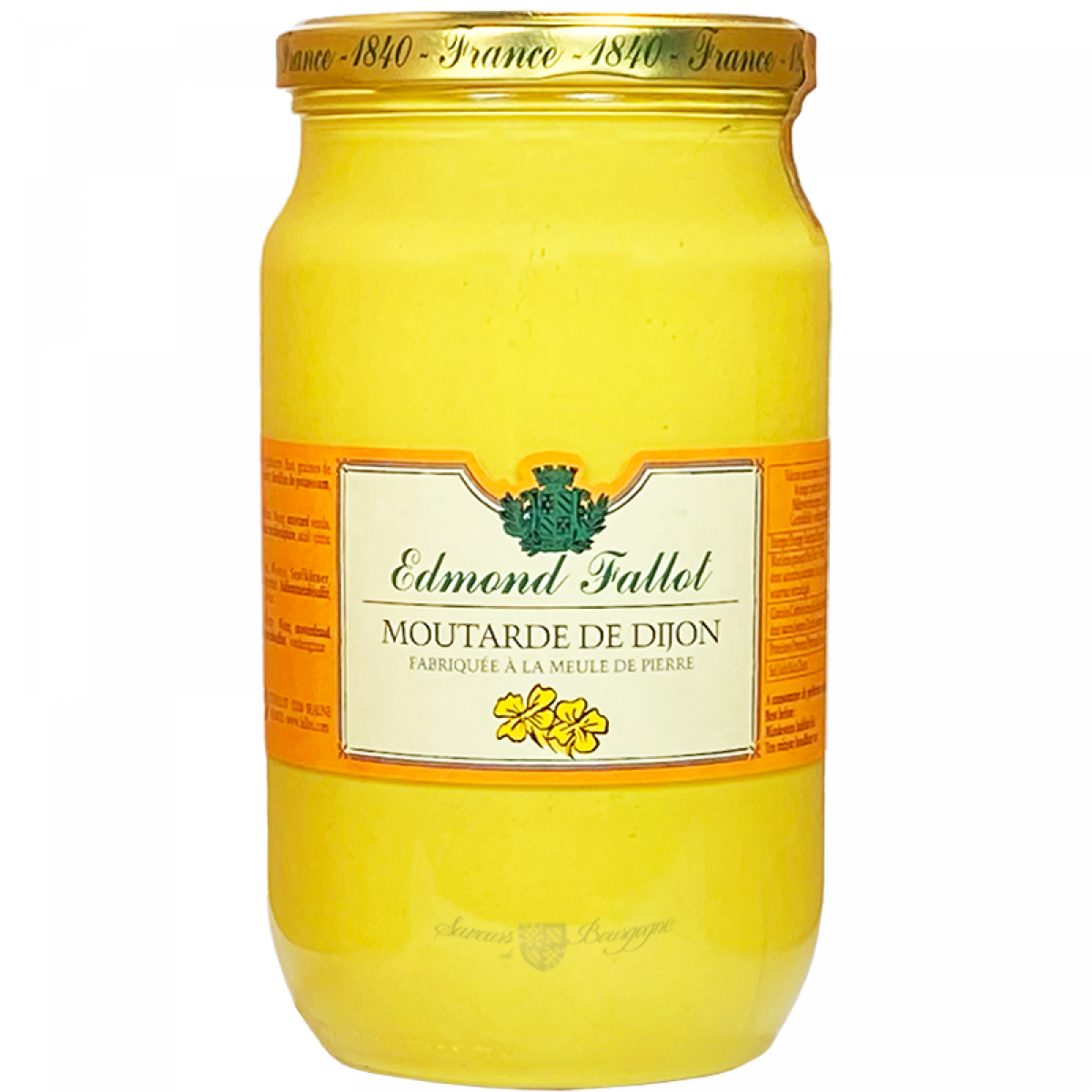 Moutarde de Dijon 850cl Fallot - Saveurs de Bourgogne - Vente de ...