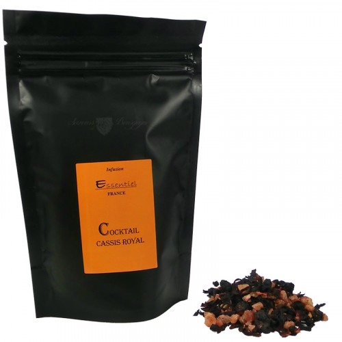 Infusion aux fruits rouge - Cocktail Cassis Royal 100g - Thé - Boisson ...